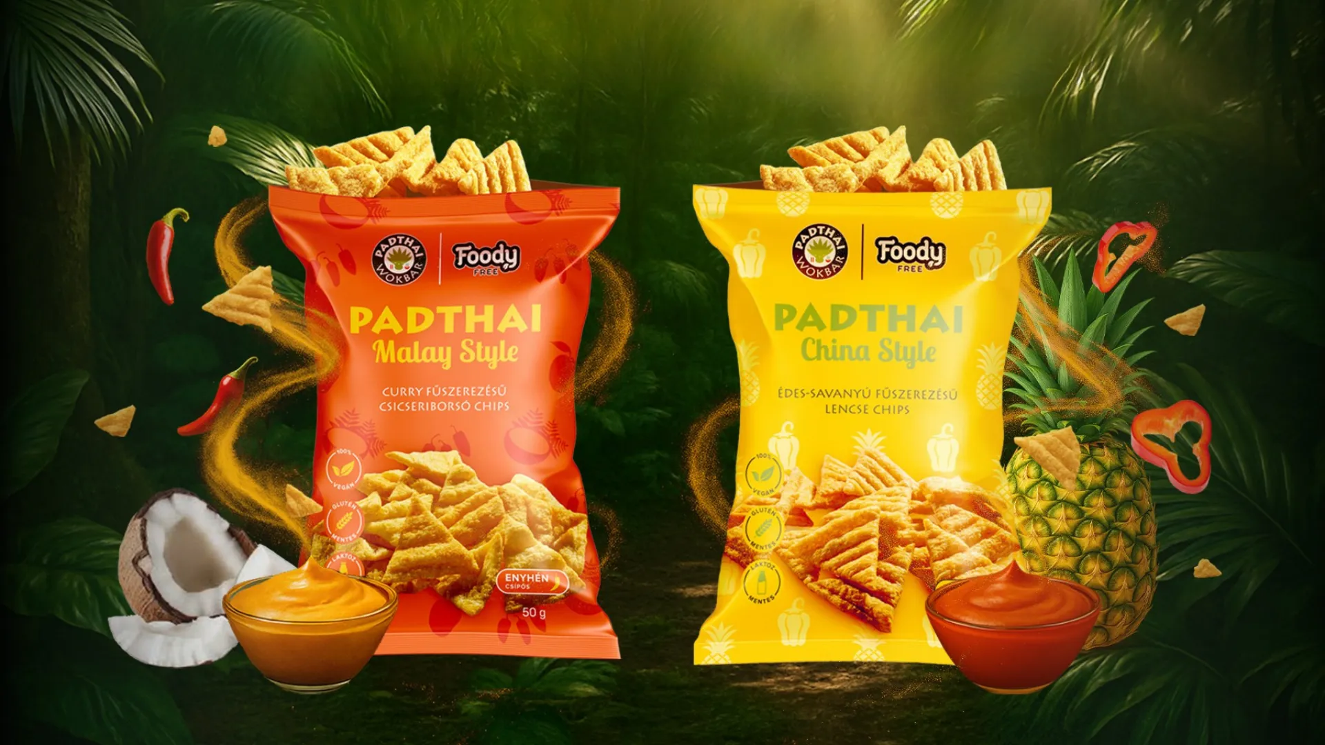 PADTHAI chips - Ropogós vegán újdonságok - Padthai wokbar
